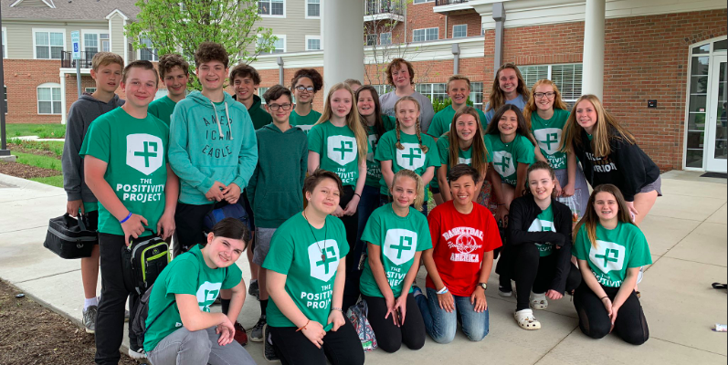 Service Learning at Oakview Middle School - The Positivity Project