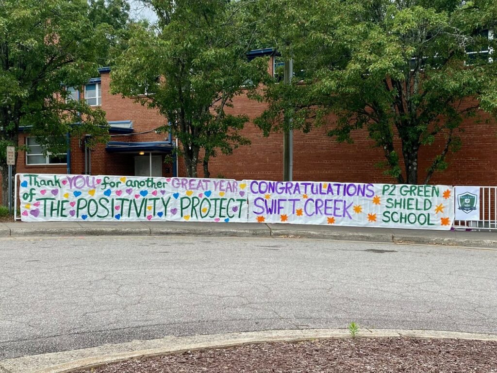 Green Shield School Award - The Positivity Project